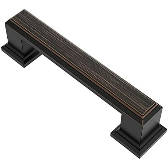 10 Pack Oil Rubbed Bronze Cabinet Pulls, 3 Inch(76mm) Hole Center ...