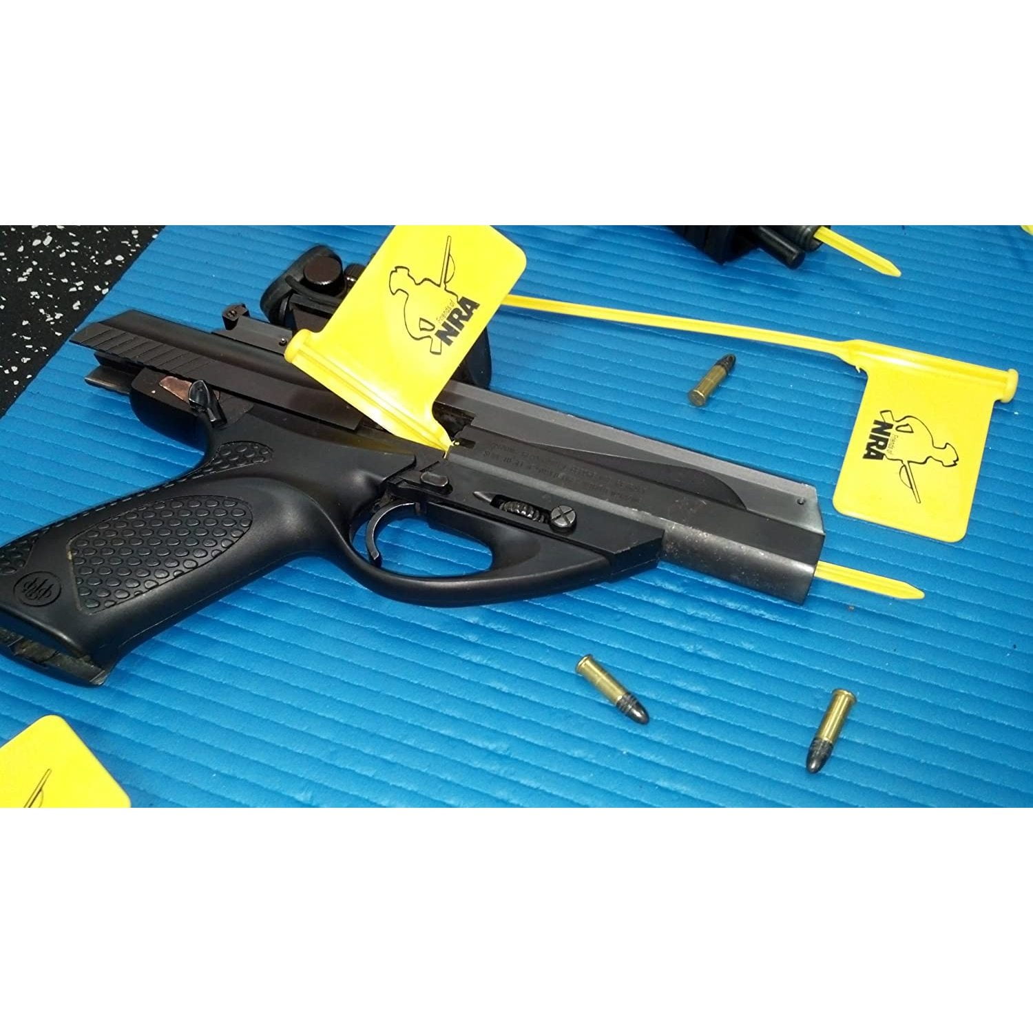 10 Pack Open Chamber Indicator Safety Flags (Safety Yellow) - Walmart.com