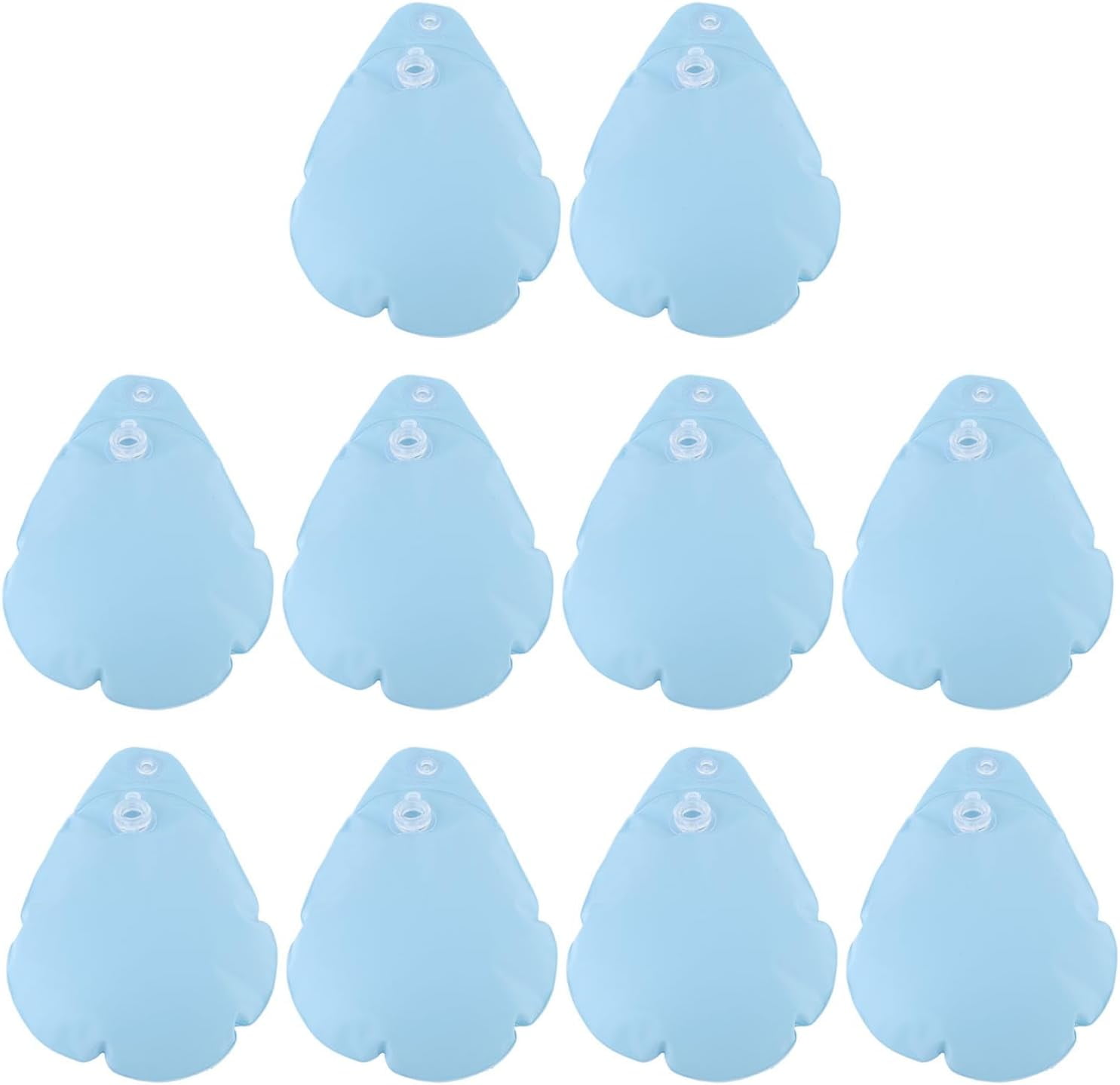 10 Pack PVC Pool Cover Weights, Robust Hanging Water Bags for Ground ...