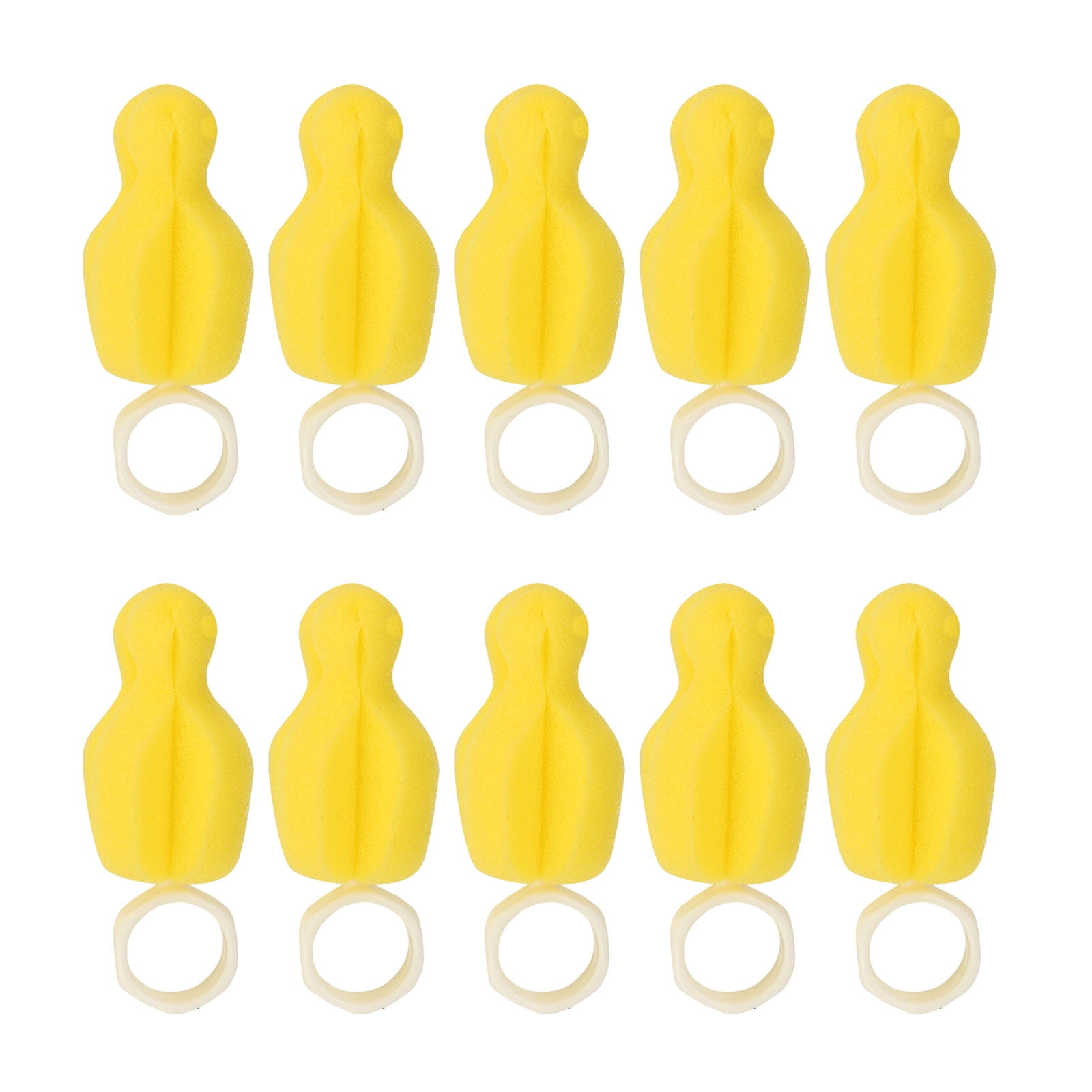 10-Pack Pacifier Cleaning Brushes - 360-Degree Sponge Scrubbers for ...