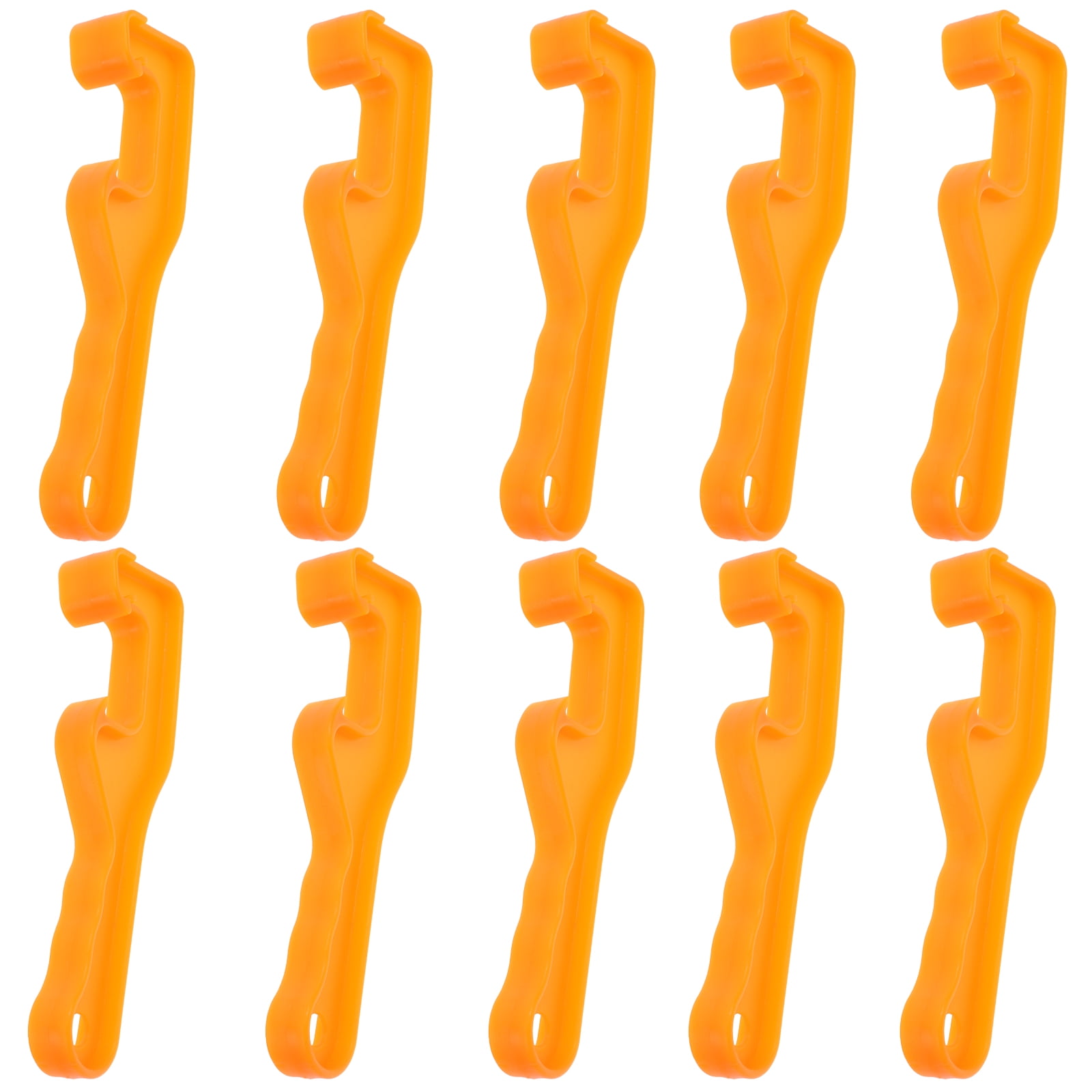 LEDMOMO Bucket Lid Opening Tool Can Opener Orange Plastic 10Pack ...