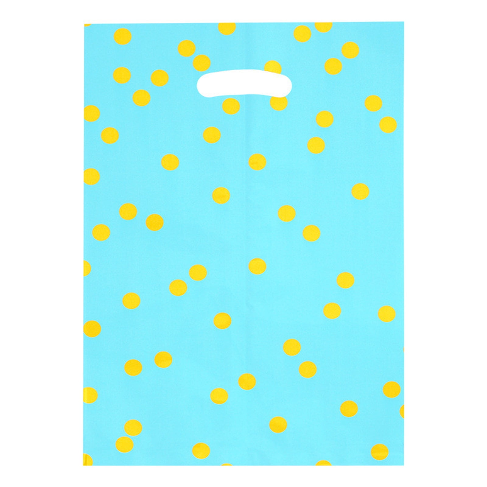10 Pack Party Candy Bags, Polka Dot Pattern Aluminum Foil Pouch, Treat ...