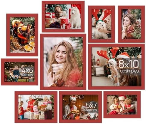 10 Pack Picture Frames Collage Wall Decor for Mounting or Tabletop ...