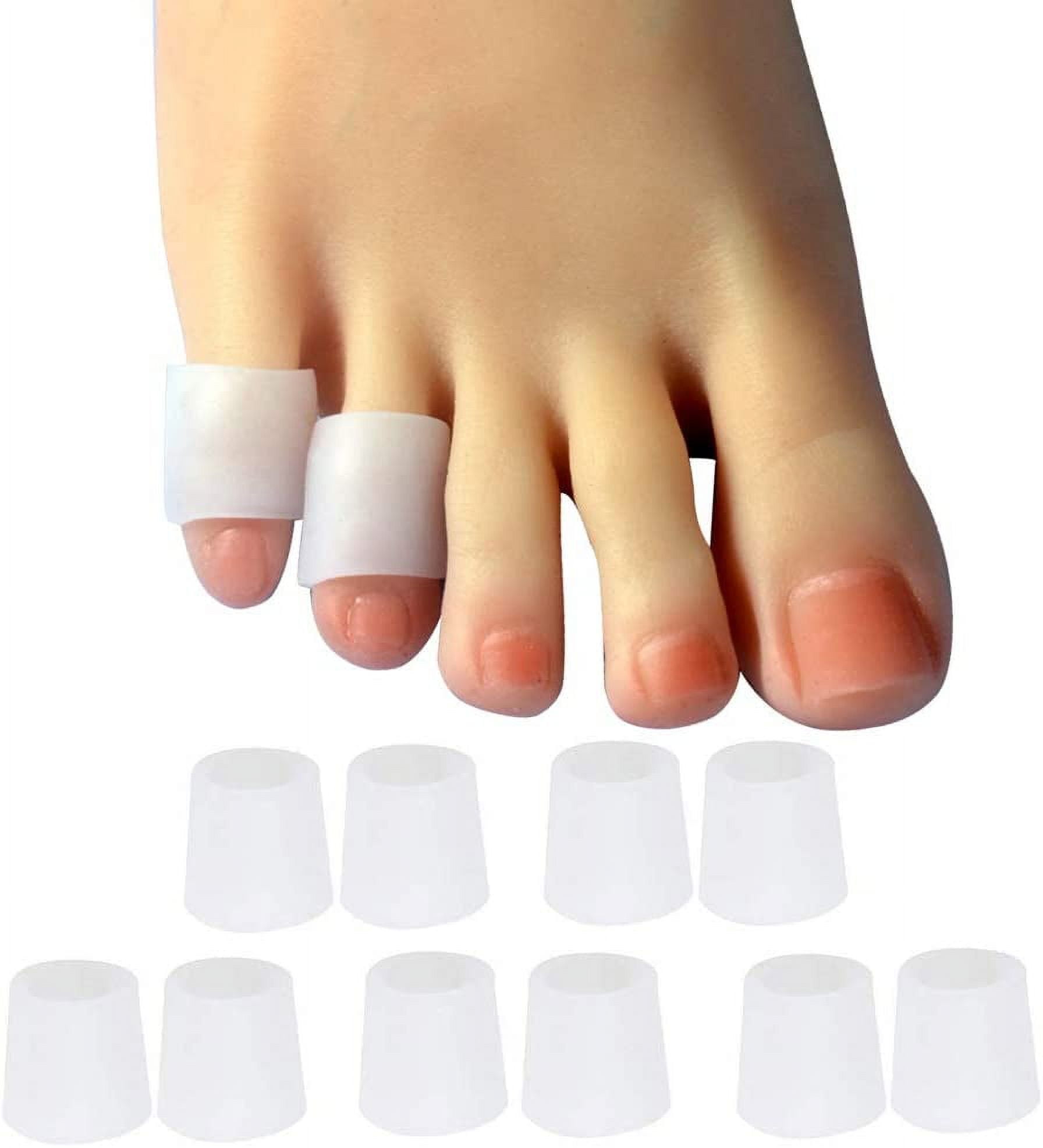 10 Pack Pinky Toe Sleeves Protectors, Toe Covers, Protect Toe from ...