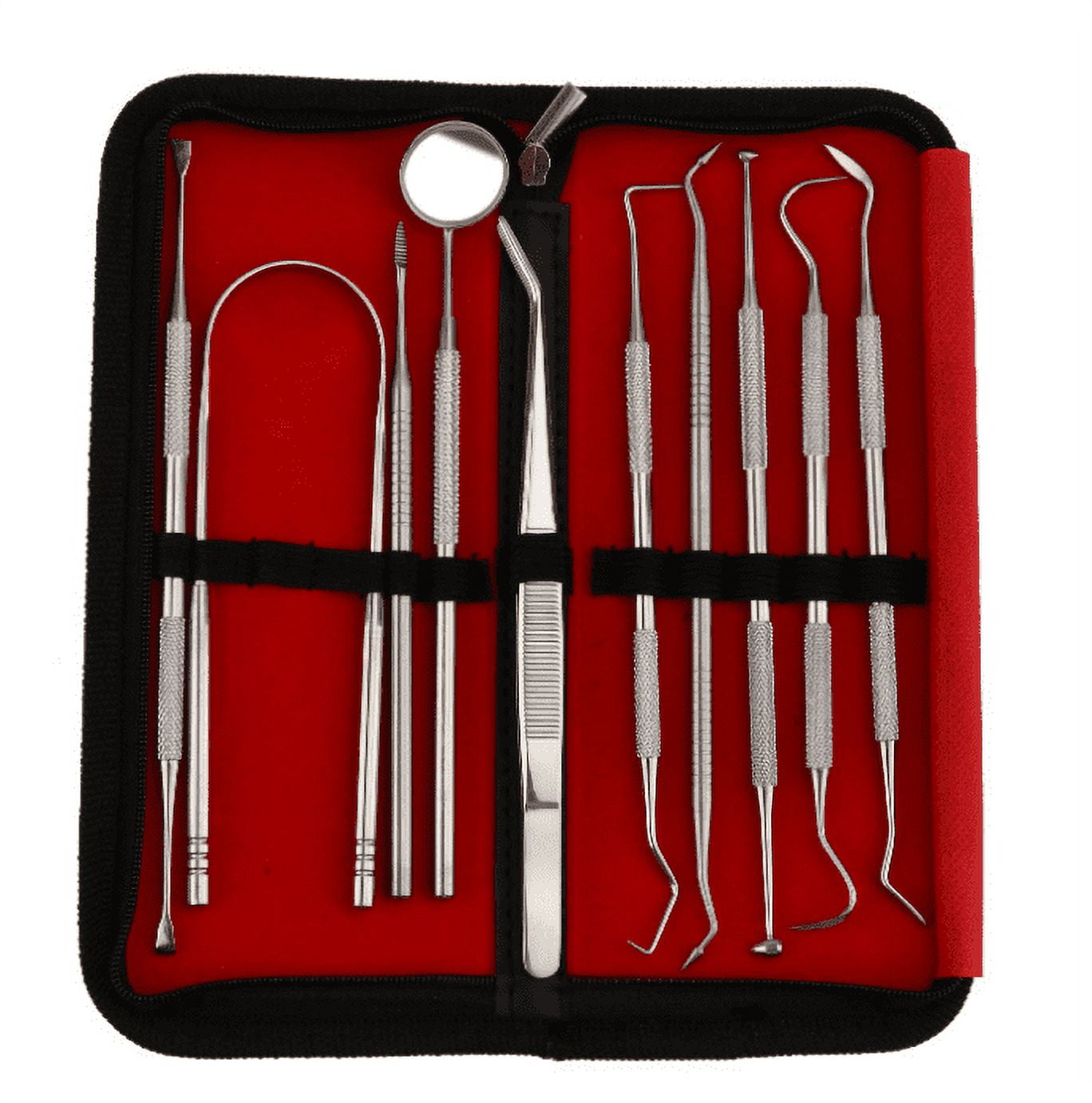10 Pack Plaque Remover Teeth Cleaning Tool Set Oral Care Hygiene Kit ...
