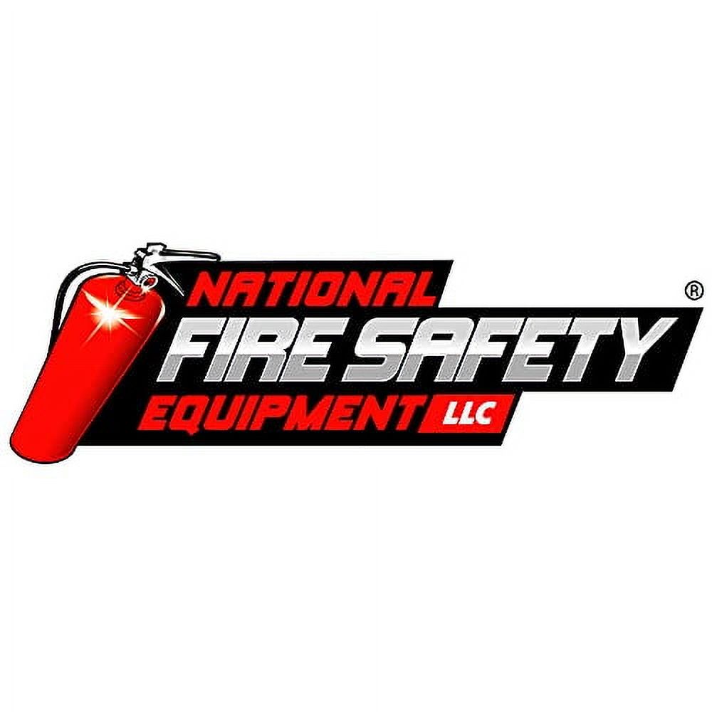 (10 Pack) Plastic 90 Degree Angle Fire Extinguisher Projection Sign 4 ...