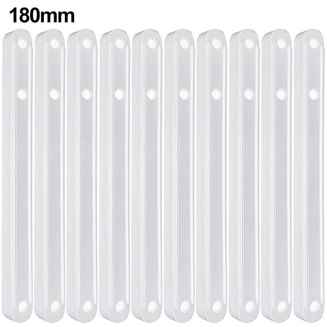 10 Pack Plastic Drawer Slides Replacement Draw Rail Runners 180mm ...