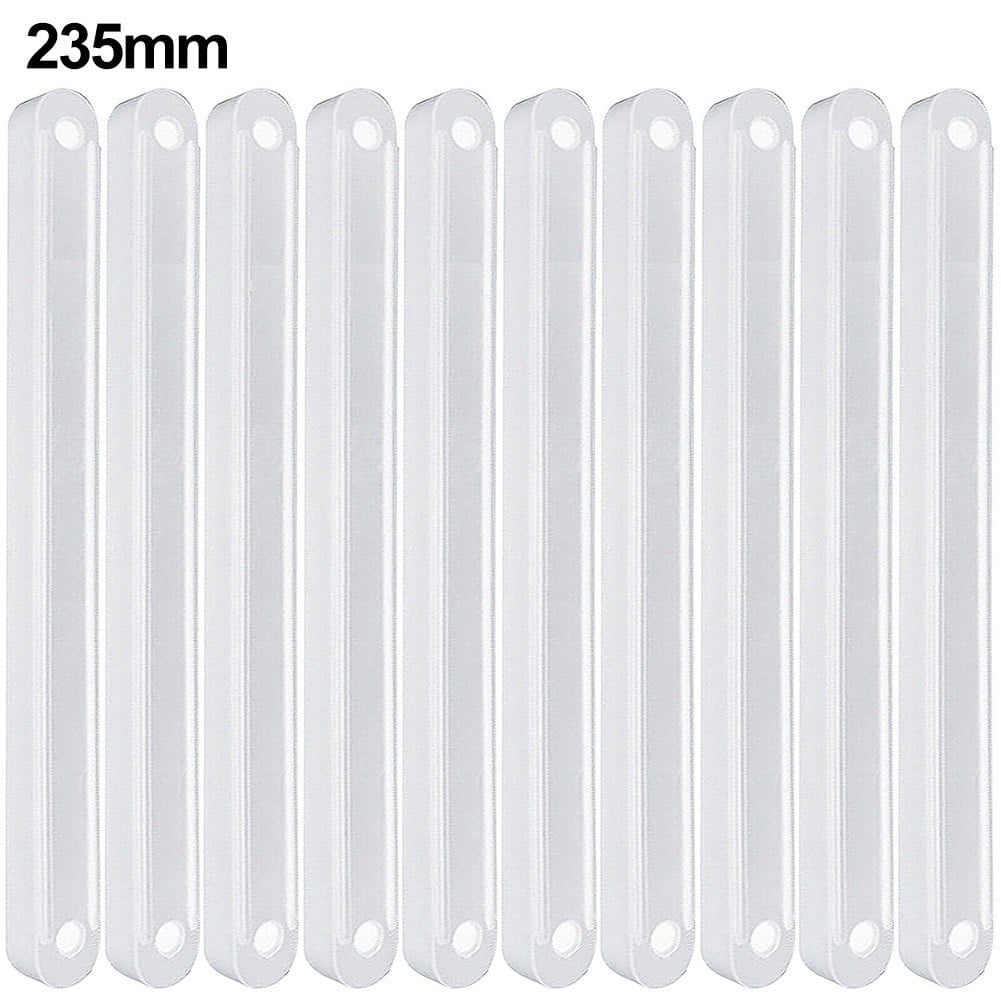 10 Pack Plastic Drawer Slides Replacement Draw Rail Runners 235mm ...