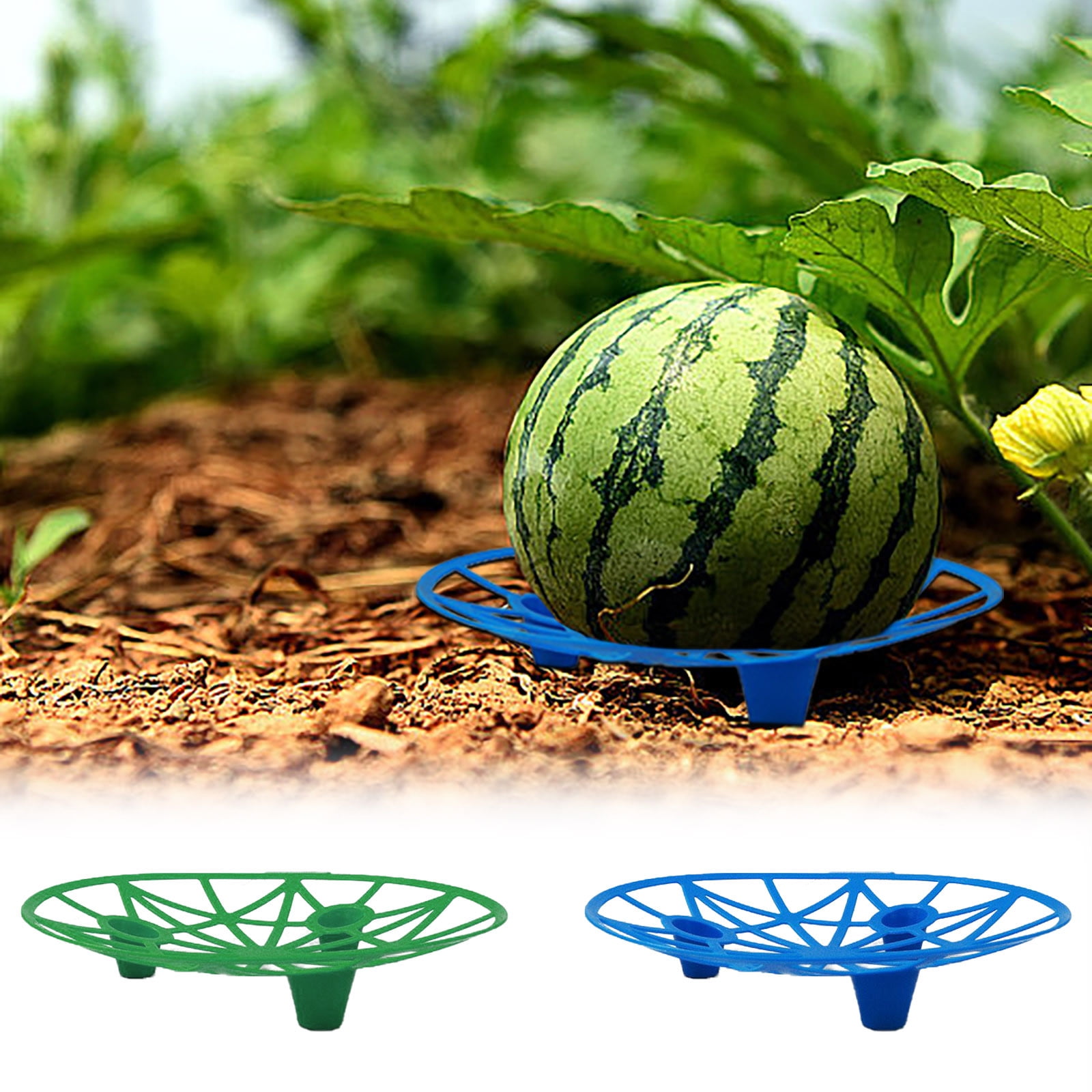 10-Pack Plastic Garden Fruit Support Stands for Watermelon, Cantaloupe ...