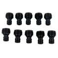 10 Pack Plastic Garden Hose Quick Connect Fittings Male Hose Quick Connector - Walmart.com