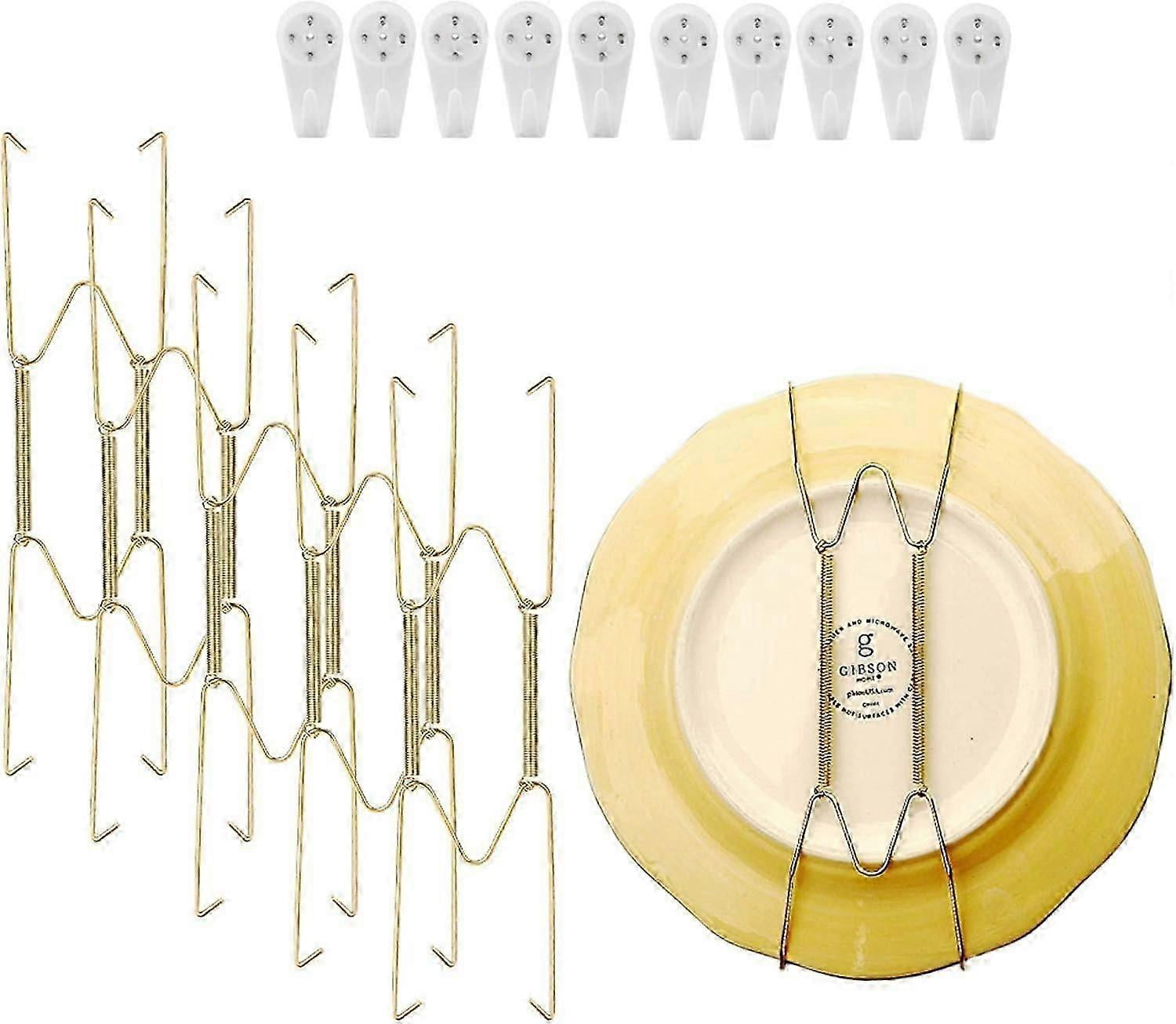 10 Pack Plate Hangers For Wall Plate Hangers Stainless Steel Compatible ...