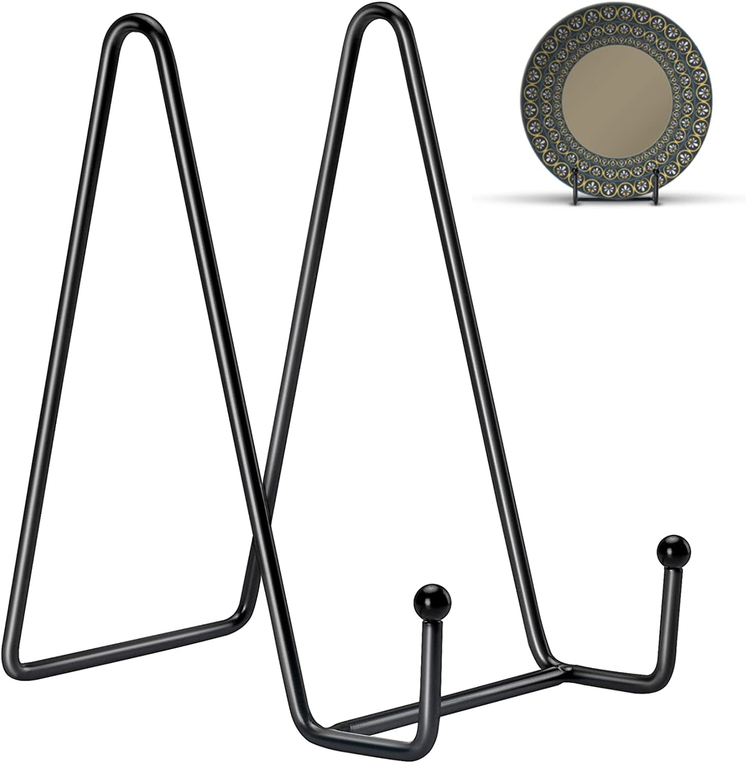 10 Pack Plate Stands for Display, 6 Inch Plate Holder Display Stand ...