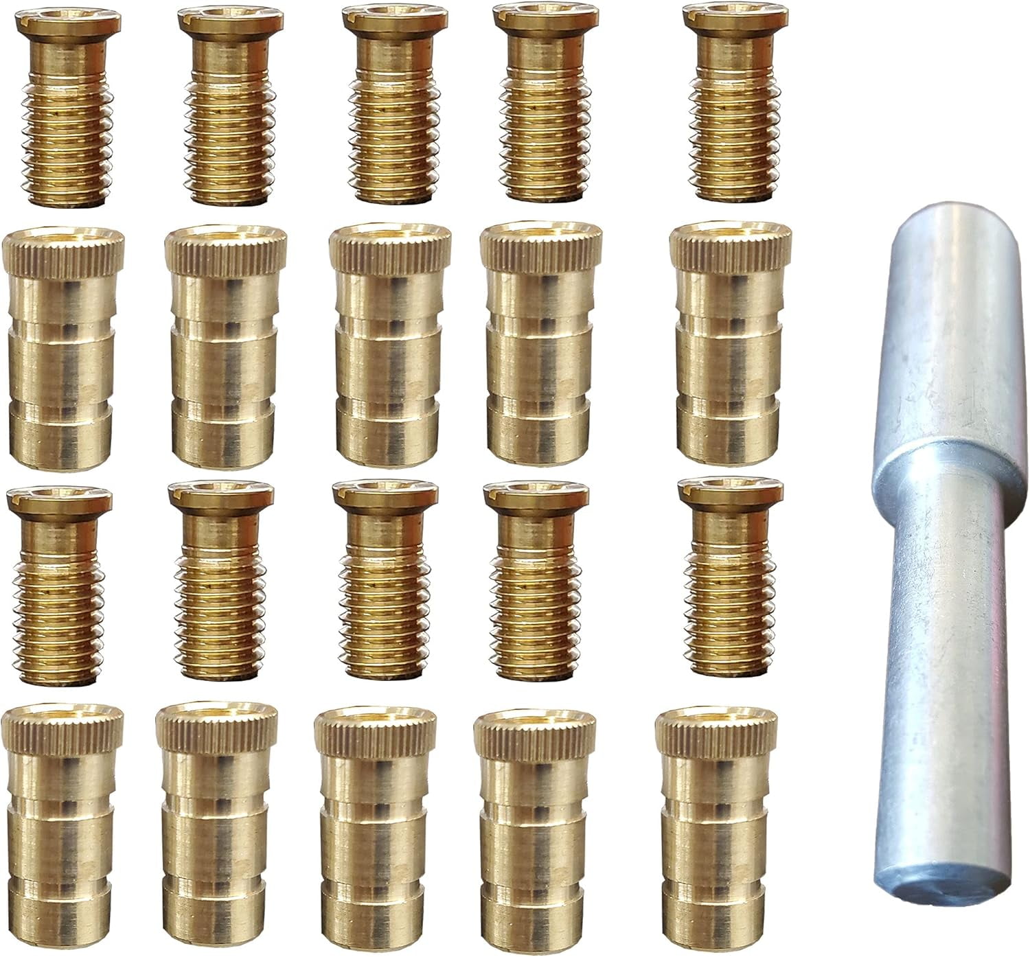 10 Pack Safety Pool Cover Brass Anchors, 5/8" Anchor for inground Pools ...