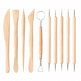 10 Pack Pottery Carving Tools, Multi-Tip Sculpting Kit for DIY Ceramic ...