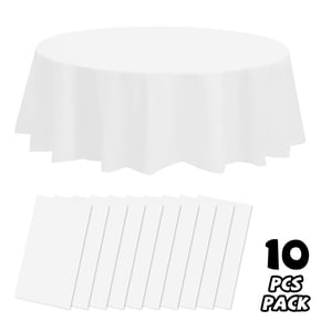 White Disposable Tablecloths
