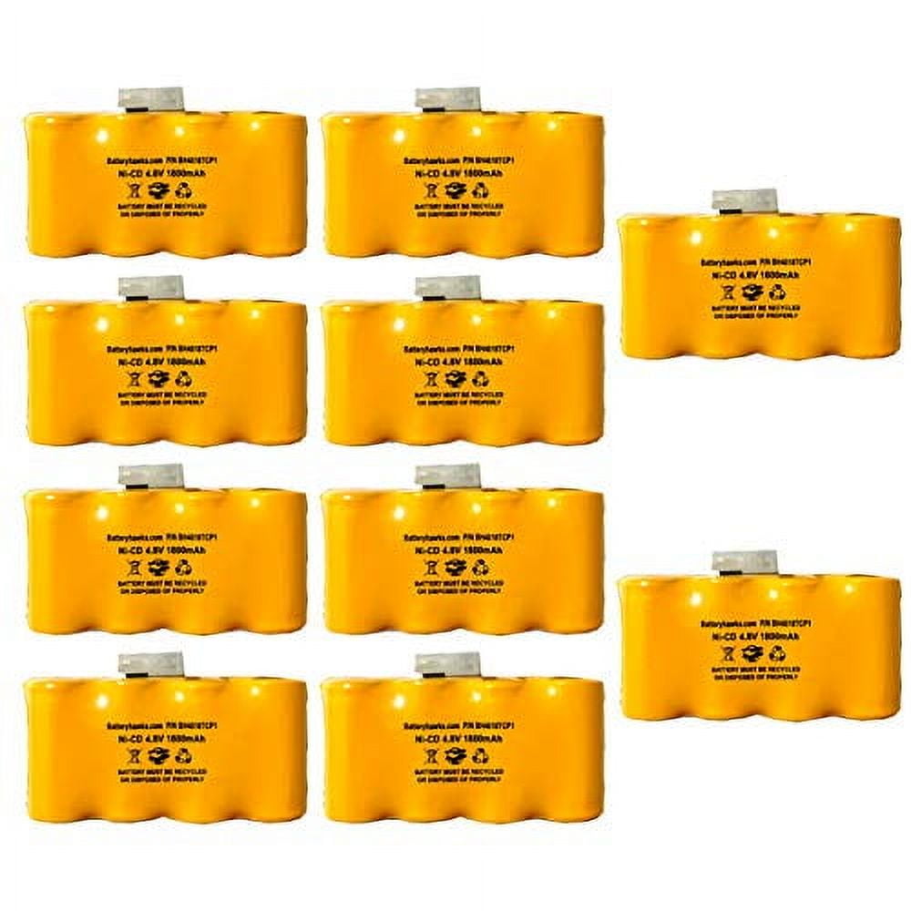 (10 Pack) Prescolite ELB0501N1 Prescolite ENB048015 4.8v 1500mah NiCad ...