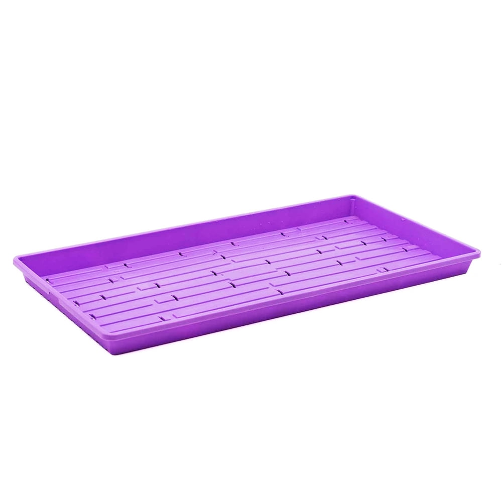 Trays, Purple 10 Pack, Extra Strength with Holes Shallow Seed Plant ...