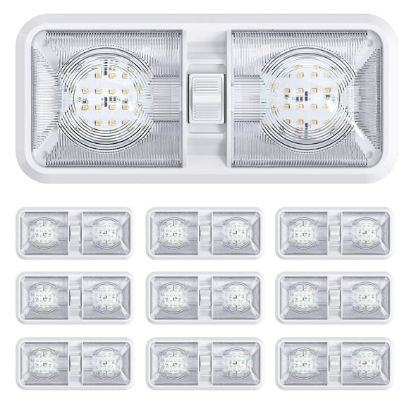 12V RV Ceiling Light Fixtures in Interior RV Lights - Walmart.com