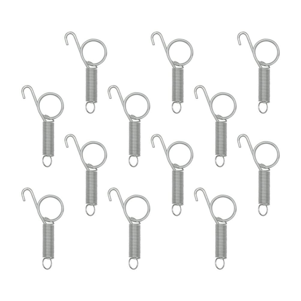 10 Pack Rabbit Cages Door Spring Latch Hook, Multi-Functional Metal Pet ...
