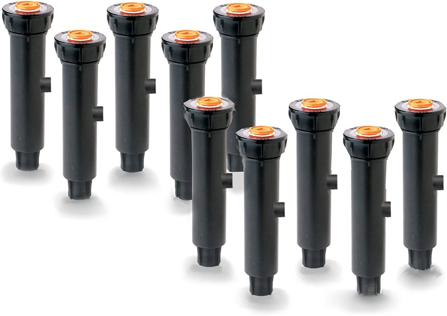 (10 Pack) Rainbird 1806 6" Spray Body Pop Up Sprinkler - Walmart.com