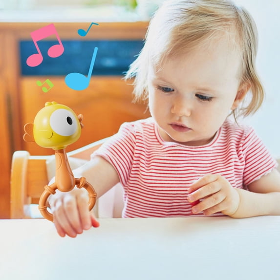 10 Pack Rattle Shaker Toy Newborn Grasp Training Auditory Stimulation ...