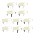 10 Pack Rectangular Tablecloths 60 x 126 Inch for 8 Feet Rectangle ...