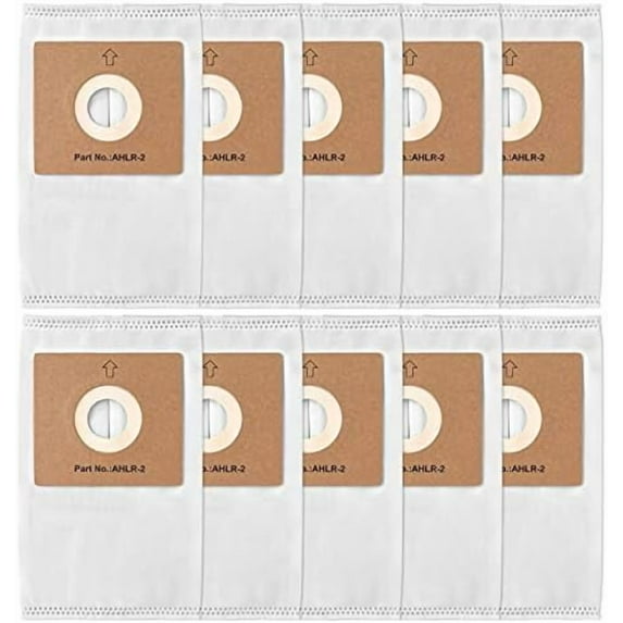10 Pack Replacement AHLR-2 HEPA Filter Bags for Atrix AHSC-1 Lil' Red ...