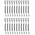 10 Pack Retractable Coiled Tool Lanyards, Durable Anti-Lost Tether ...
