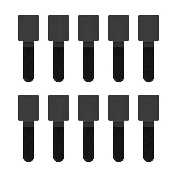 10 Pack Reusable Adjustable Hook and Loop Straps for Organizing Wires ...