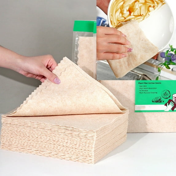 10 Pack Reusable Microfiber Kitchen Cleaning Cloths | Dish Towels ...
