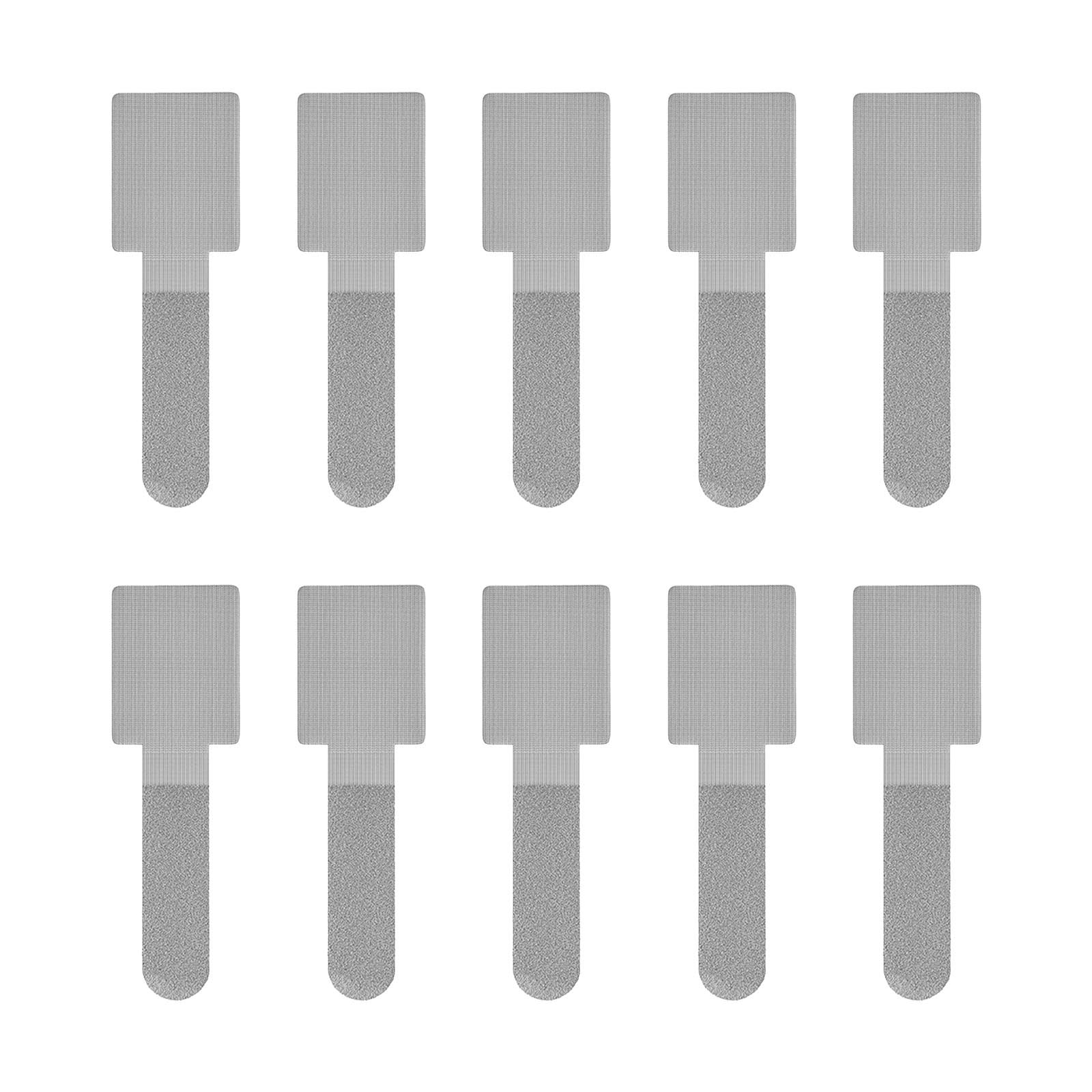 10 Pack Reusable Self Ties Management Adjustable Hook & Loop Straps For ...