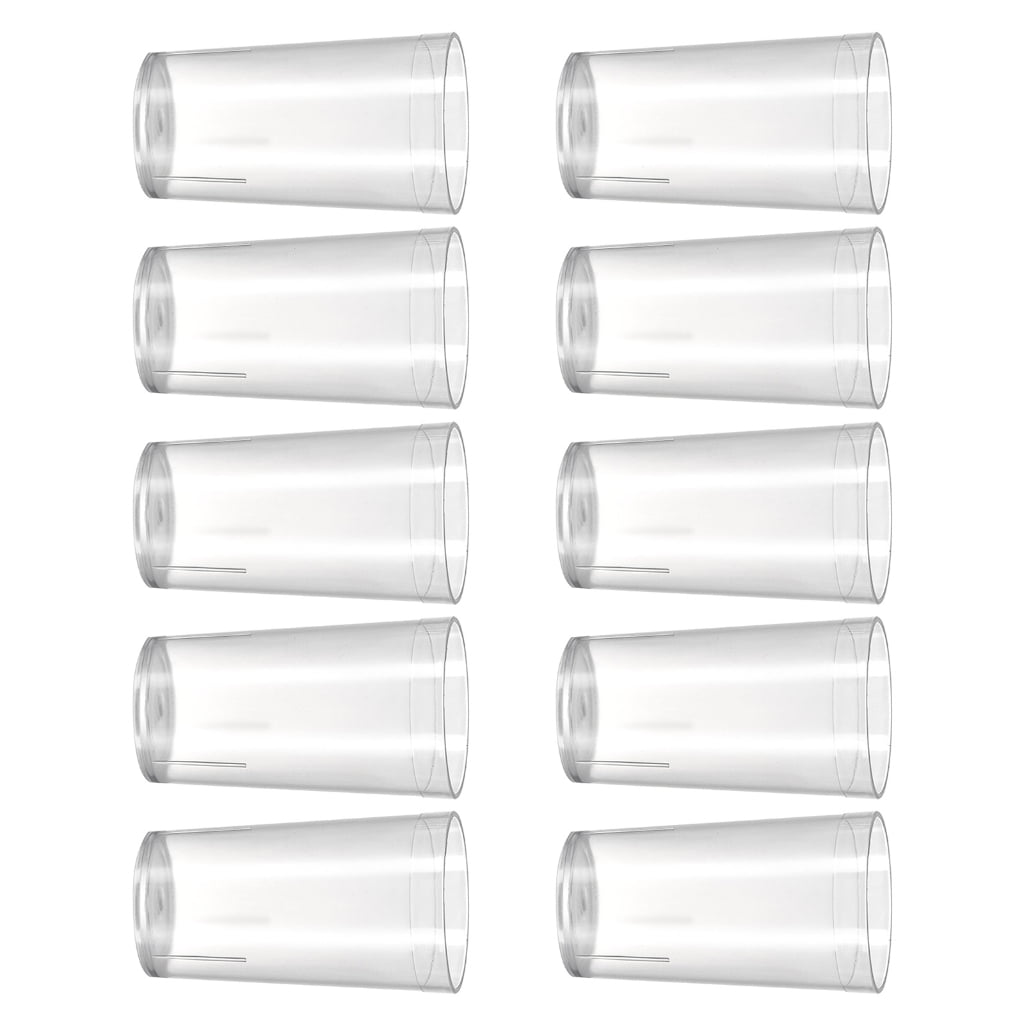 10 Pack Reusable Tumblers Water Cups Suitable for Restaurants Stackable ...