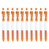 10-Pack Ribbon Retractable Gel Pens - Breast Cancer Awareness Ribbon ...