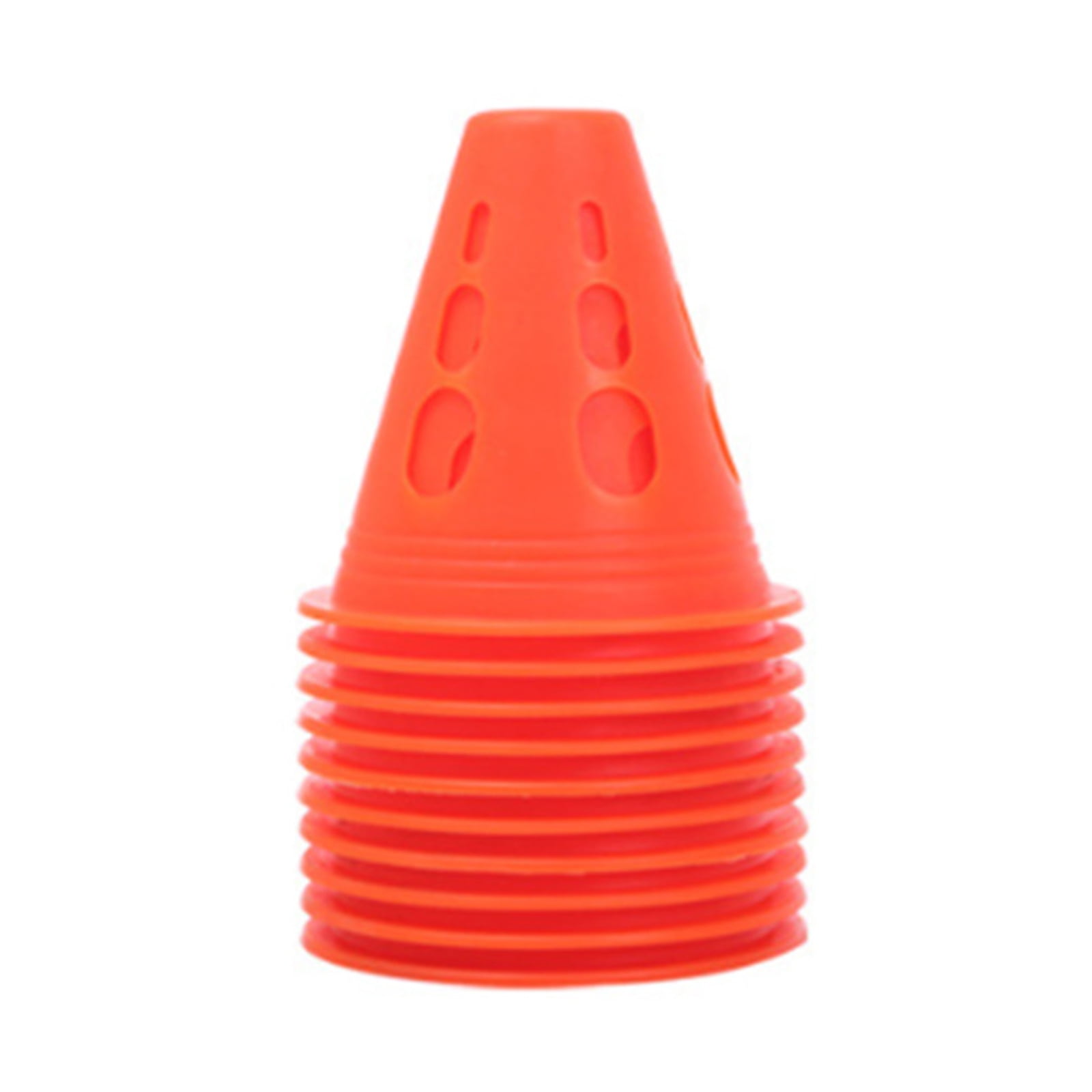 10 Pack Roller Skating Obstacle Training Agility Marker Cones, Sports ...