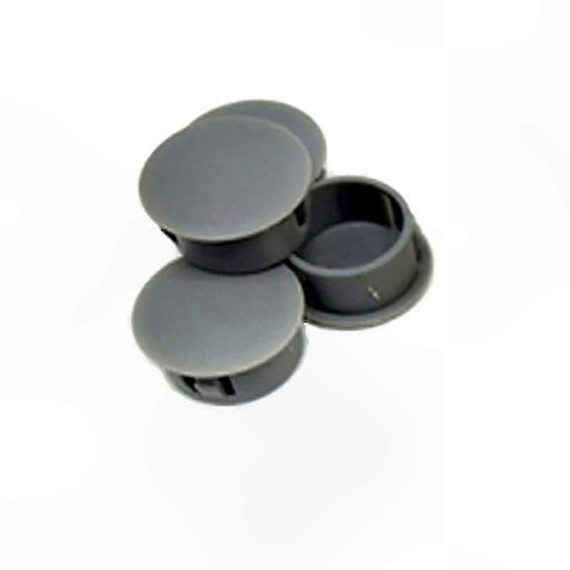 10 Pack Round Plastic Snap Hole Plugs for Furniture Covers11mmGray ...