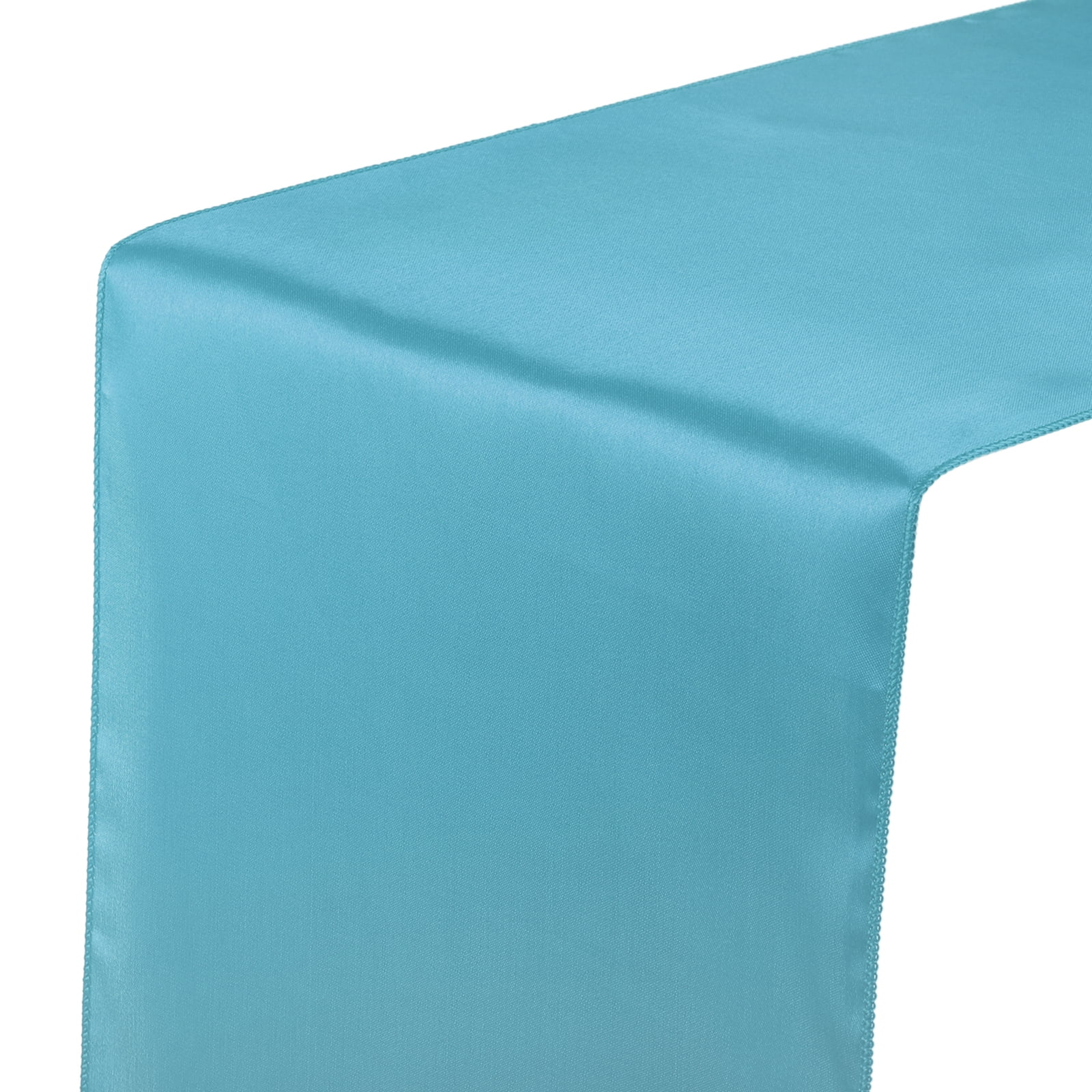 10 Pack Satin Table Runner, 12"x108" Smooth Silk Table Runner, Cobalt ...