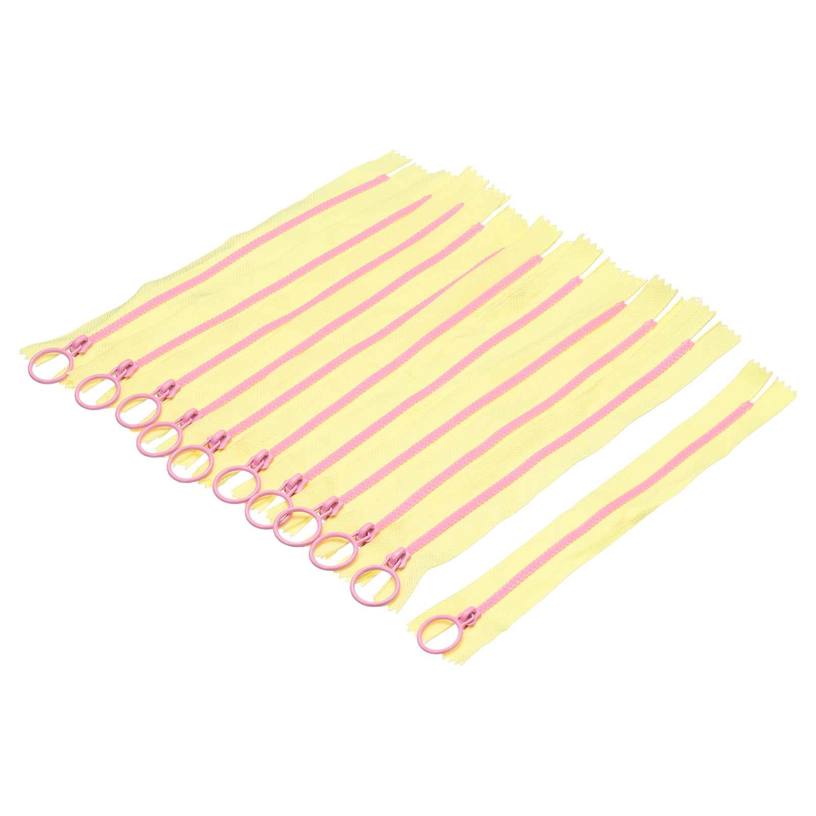 10 Pack Separating Jacket Zippers with #3 Lifting Ring Pulls, 11.42 ...