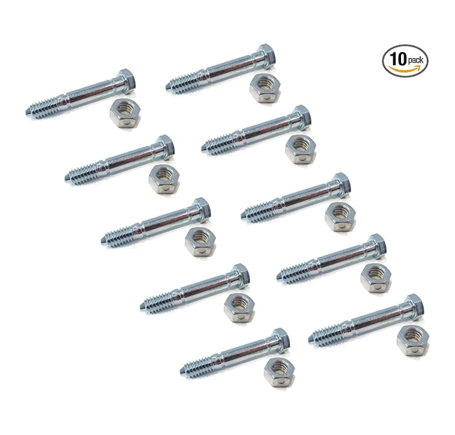 | 10-Pack Shear PINS & Bolts for 828D 924DE 1032D Snowthrower ...