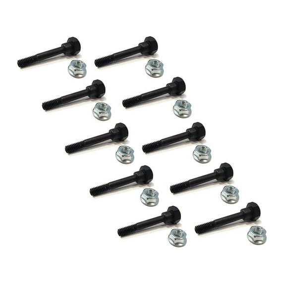 10-Pack - Shear PINS & Bolts for HS724, HS80, HS828, HS928 Snow Thrower ...