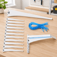10 Pack Shelf Bracket Adjustable Shelving Brackets - Walmart.com