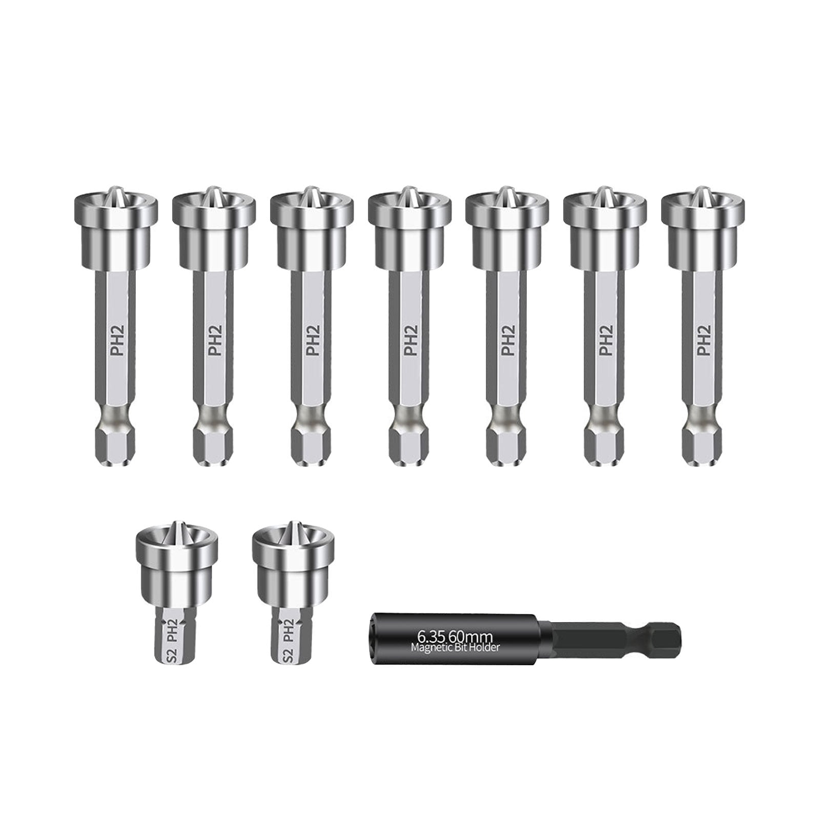 10 Pack Short Depth Stop Screwdriver Set & Long Lasting Screwdriver ...