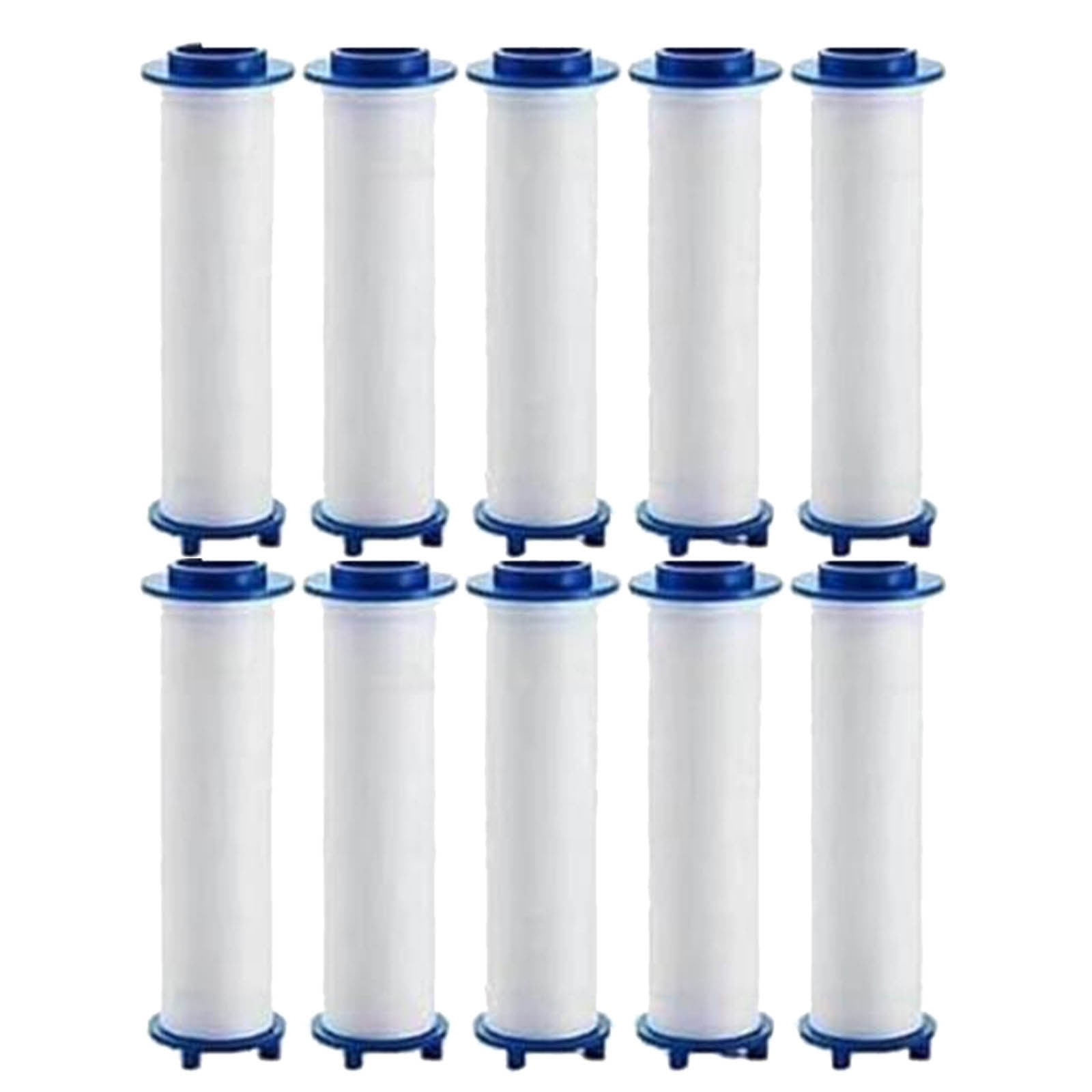 10-Pack Shower Head Filter Cartridges - 3.7 Inch PP Cotton Replacement ...