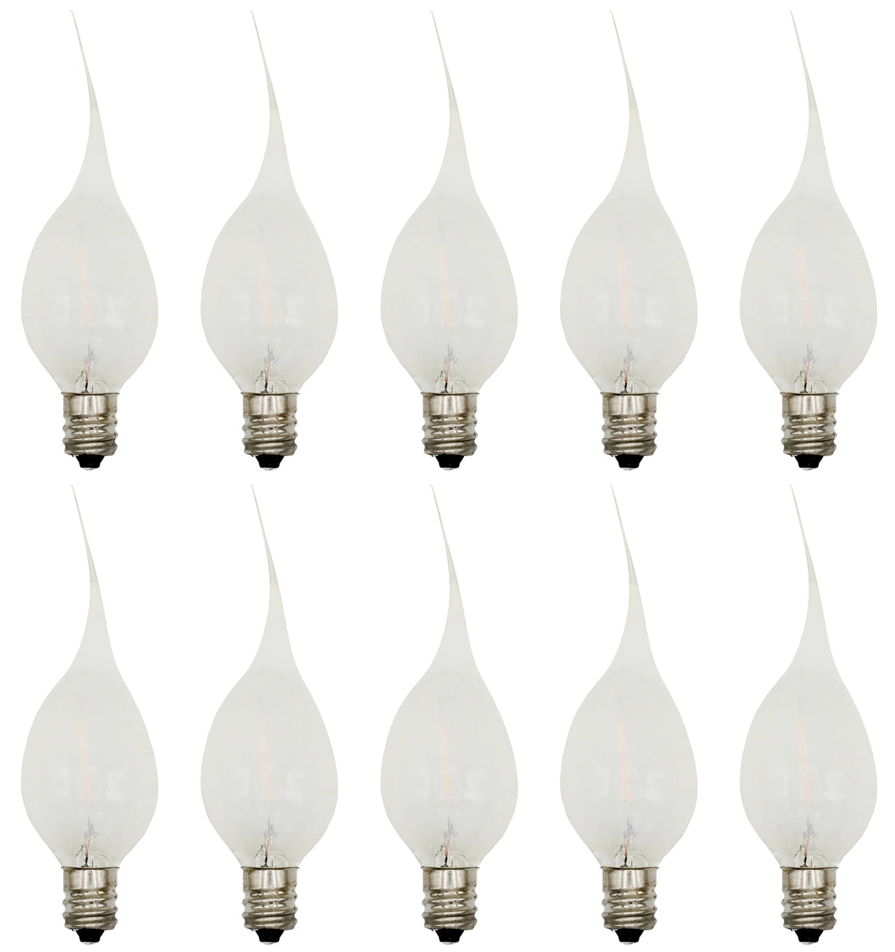 Creative Hobbies Silicone Dipped LED Night Light Bulbs C7 E12 ...