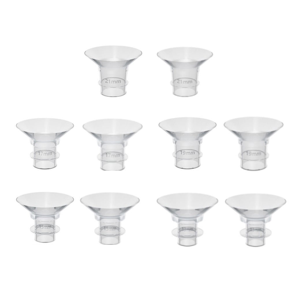 10 Pack Silicone Flange Inserts For Breast Pump Shields 13Mm 15Mm 17Mm ...