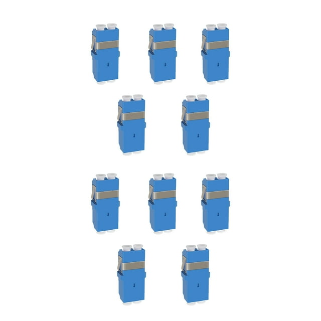 10 Pack Simplex Fiber Optic Extender LC- LC Single Mode Housing Fiber ...