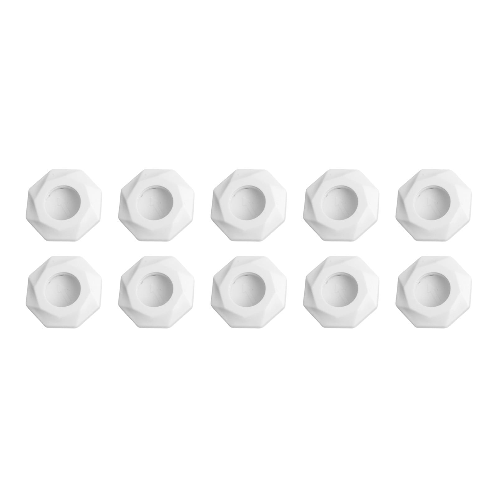 10 Pack Sink Overflow Covers with Valve for Insect Deterrent Protection ...
