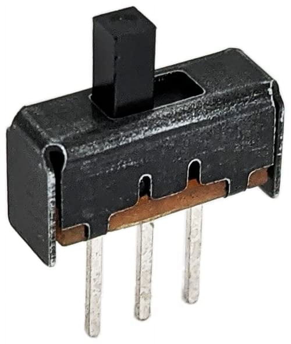 10 Pack Slide Switch Mini SPDT - Fits on Breadboard (0.1" Lead Spacing ...