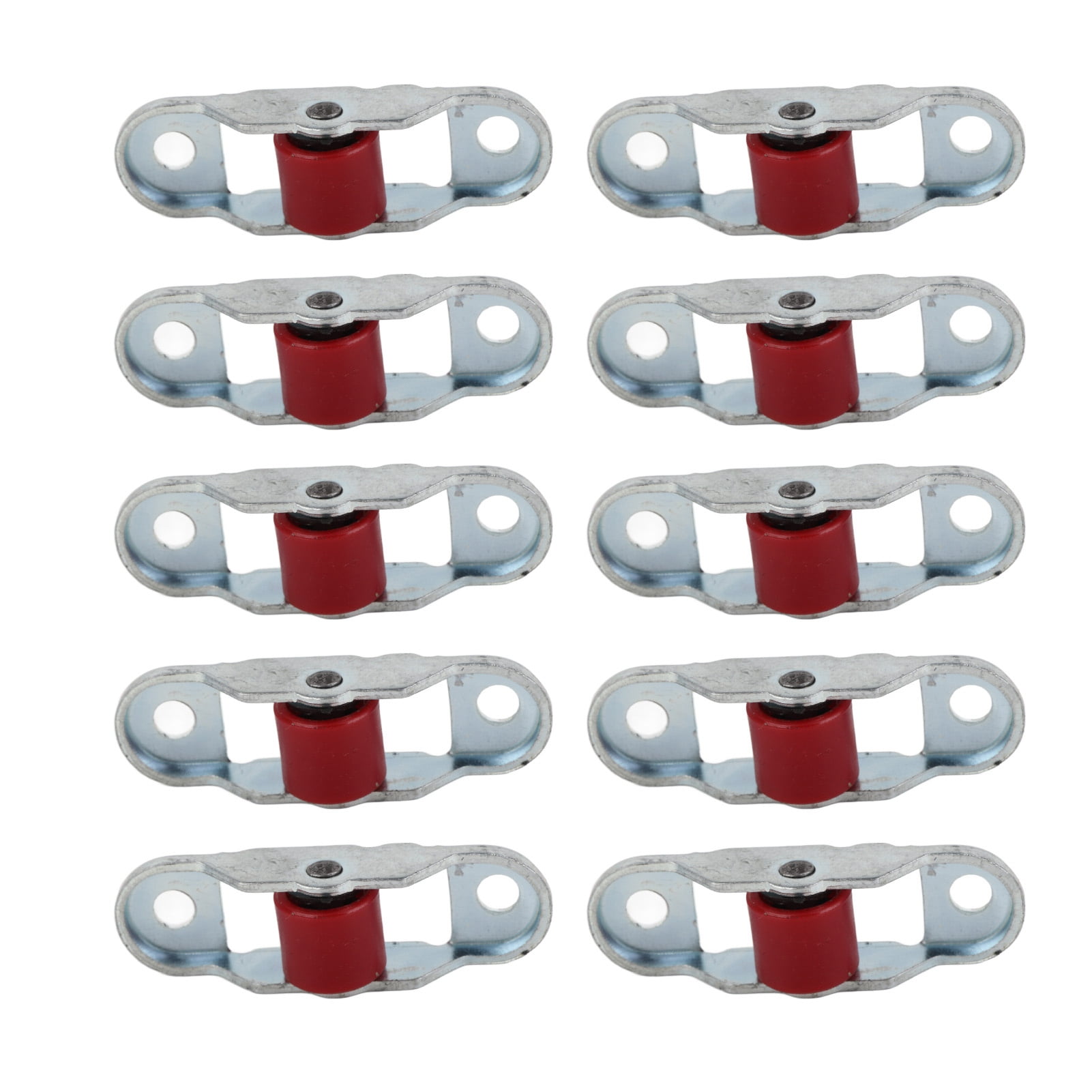 10,Pack Sliding Door/Window Roller, Noiseless Plastic Wheel Stainless ...
