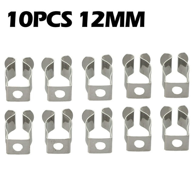 10 Pack Spring Clamps,Spring Terry Clips,Broom and Mop Clips,Heavy Duty ...