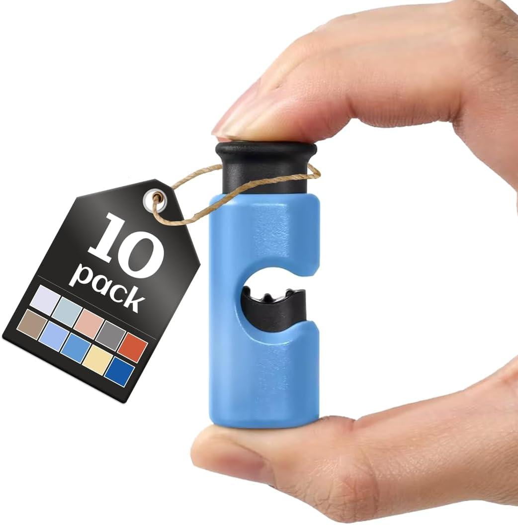 10 Pack Squeeze and Lock Bread Bag Clips, Bread Clips Resuable, Bag ...